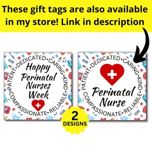 Perinatal Nurses Week Printable Bundle, Perinatal Nurse Week, Perinatal ...