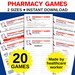 Pharmacy Game Bundle, Medical Games, Pharmacist Games, Pharmacy ...