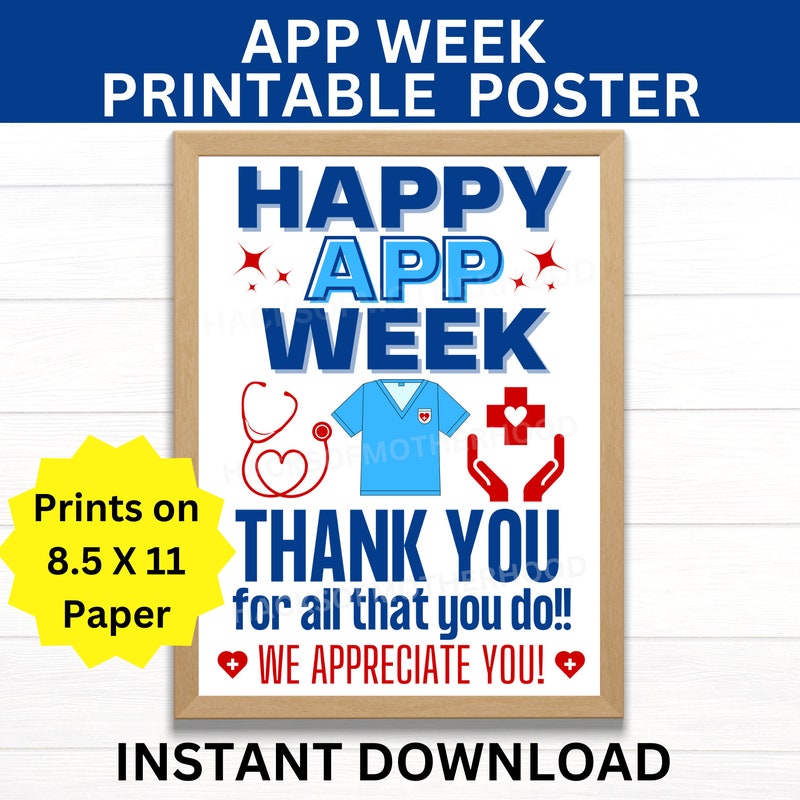 Happy App Week Banner - Etsy