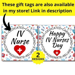 IV Nurses Week Printable Poster, Infusion Nurse Appreciation Week Sign ...