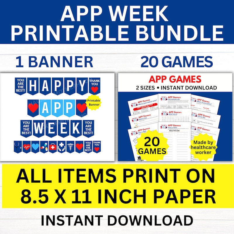 Happy App Week Banner - Etsy