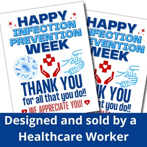 Infection Prevention Week Printable Poster, Happy Infection Prevention ...
