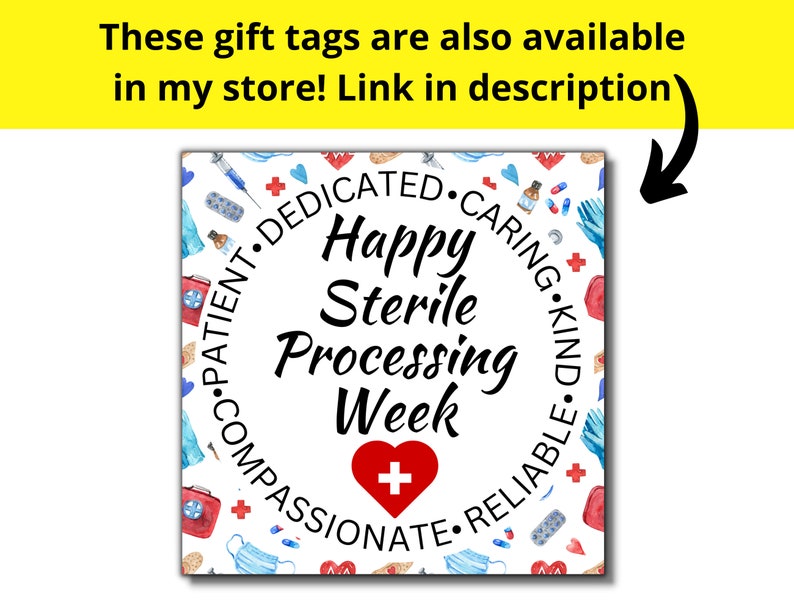 Sterile Processing Week Printable Poster, SPD Week, Central Service ...