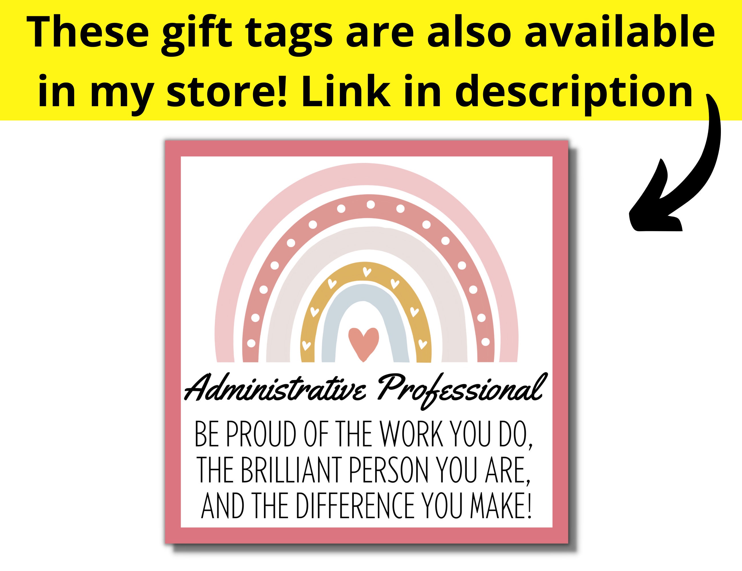 Administrative Professionals Day Printable Poster, Administrative ...