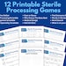 Sterile Processing Game Bundle, SPD Week, Central Service Week, Sterile ...