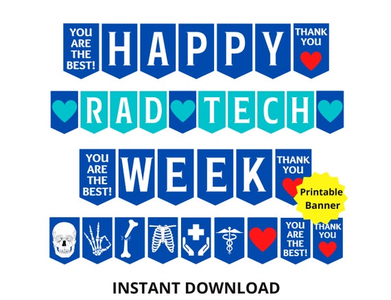 X Ray Radiology Tech Week University Radiology | 💜 We Are
