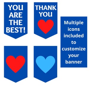 Boss's Day Printable Banner, Happy Boss's Day Sign, National Boss's Day ...