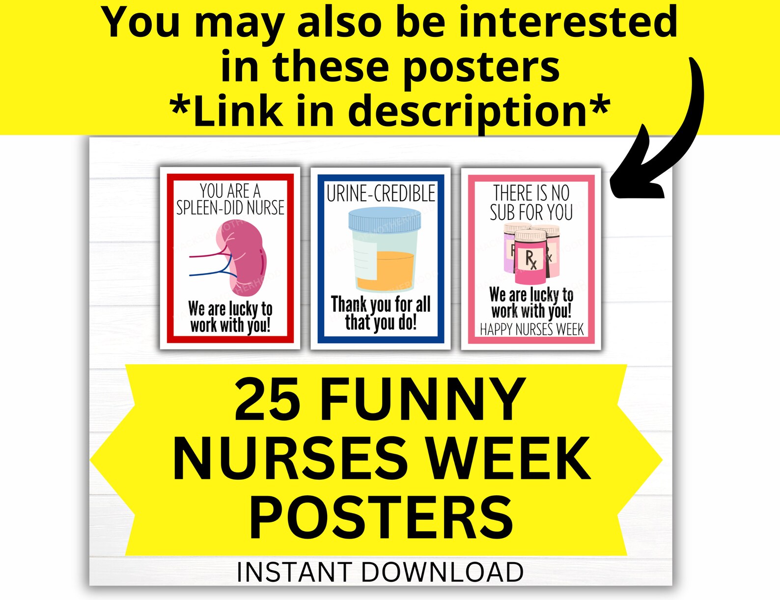 Nurses Week Printable Gift Tags, Happy Nurses Week, Nurses Day, Nurses ...