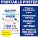 Activity Professionals Week Printable Poster, Activity Professionals ...