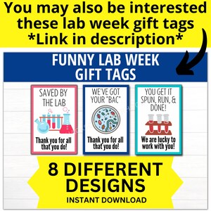 Lab Week Printable Poster, Medical Laboratory Professionals Week Poster ...