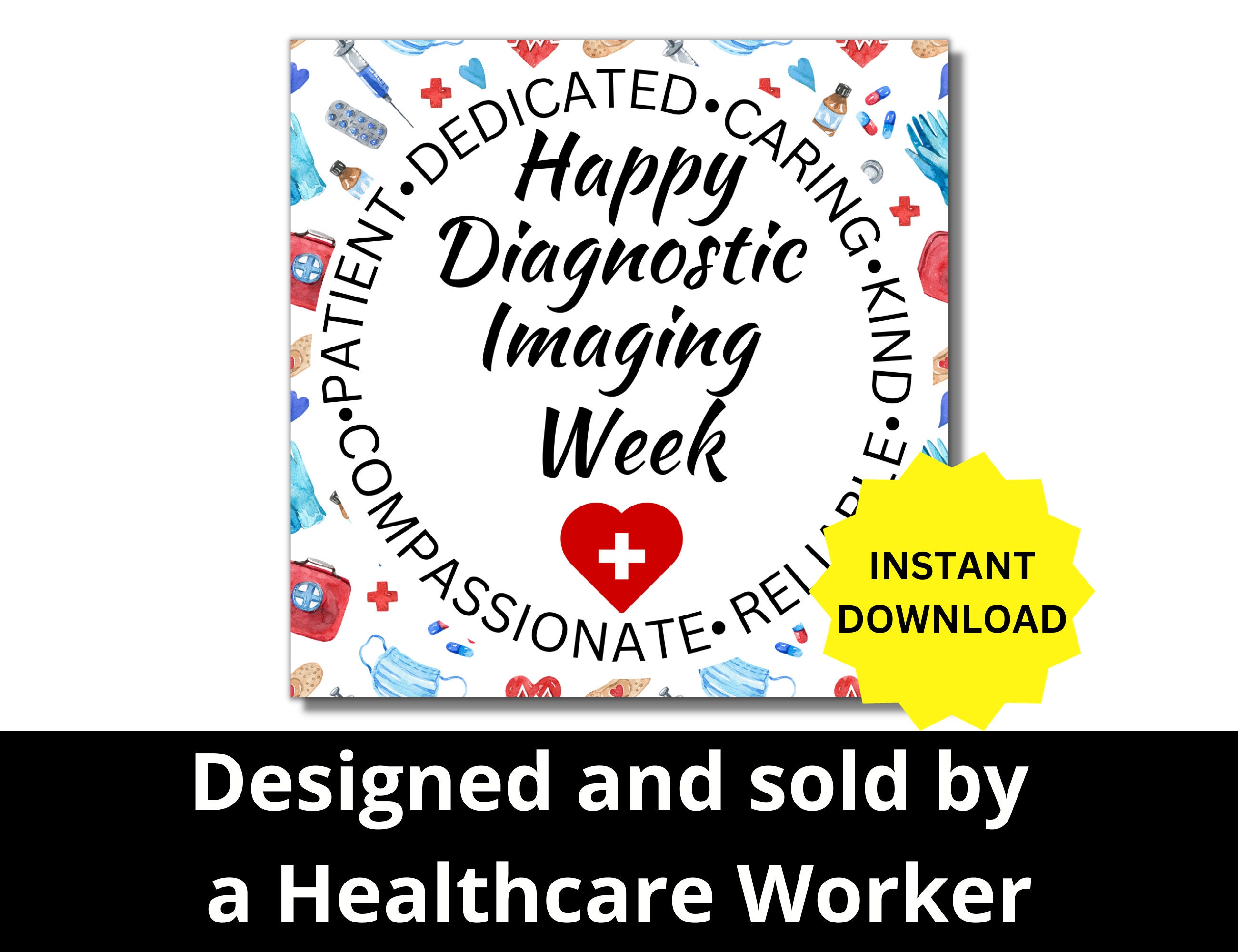 Diagnostic Imaging Week Printable Gift Tags, Diagnostic Imaging Week ...