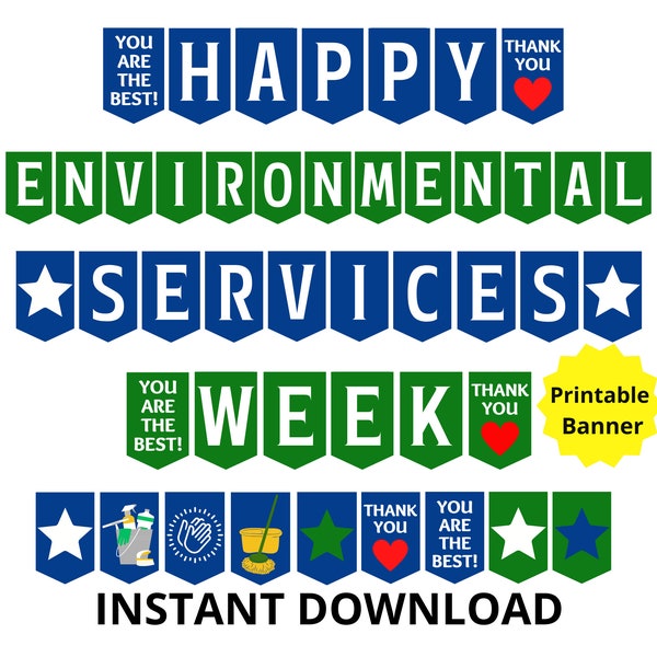 Environmental Services Week - Etsy