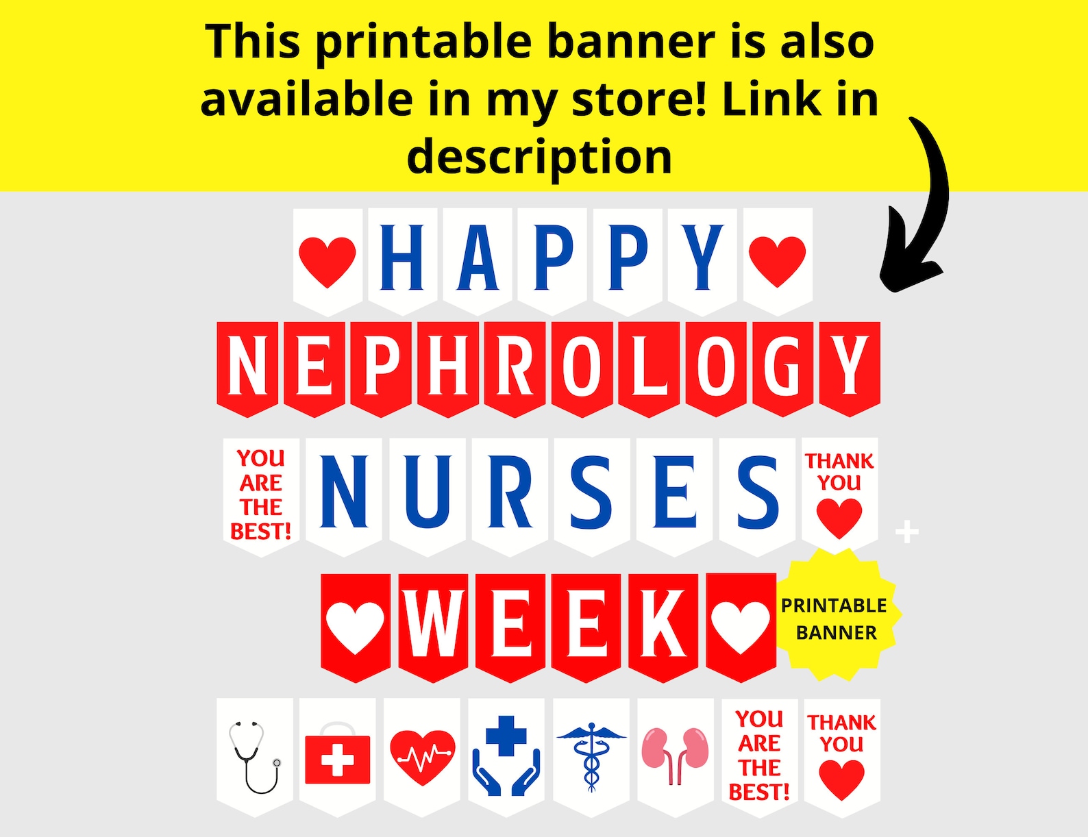 Nephrology Nurses Week Printable Gift Tags, Nephrology Nurses Week ...