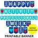 Healthcare Supply Chain Week Printable Banner, Happy Supply Chain Week ...