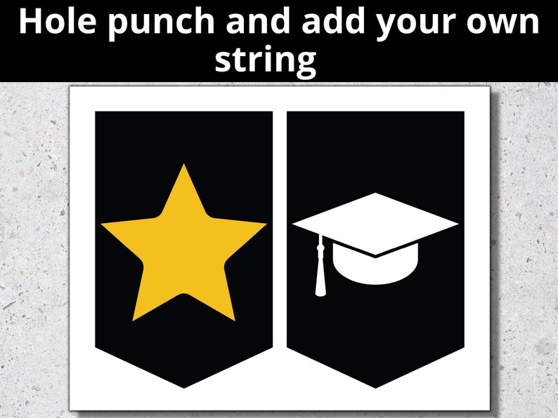 Happy Graduation Printable Banner, Happy Graduation Sign, Graduation ...