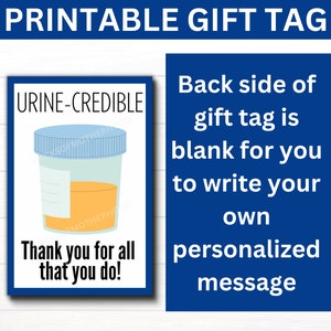 Funny Lab Week Printable Gift Tag Bundle, Medical Laboratory ...