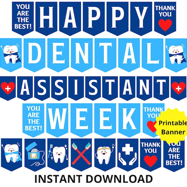 Happy Dental Assistant Week - Etsy