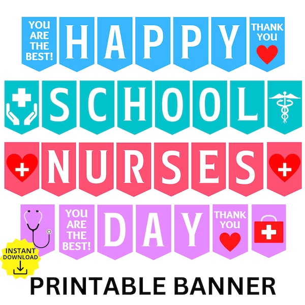 School Nurse Sign - Etsy