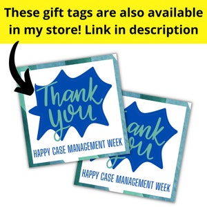 Case Management Week Printable Bundle, Happy Case Manager Week, Case ...