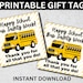 School Bus Driver Appreciation Printable Banner, We Love Our Bus Driver ...