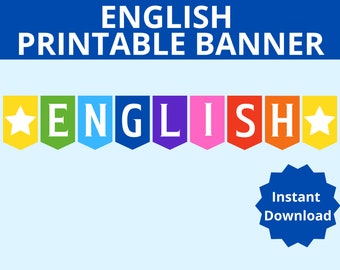 English Teacher Sign - Etsy