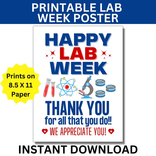 Medical Laboratory Scientist Poster - Etsy