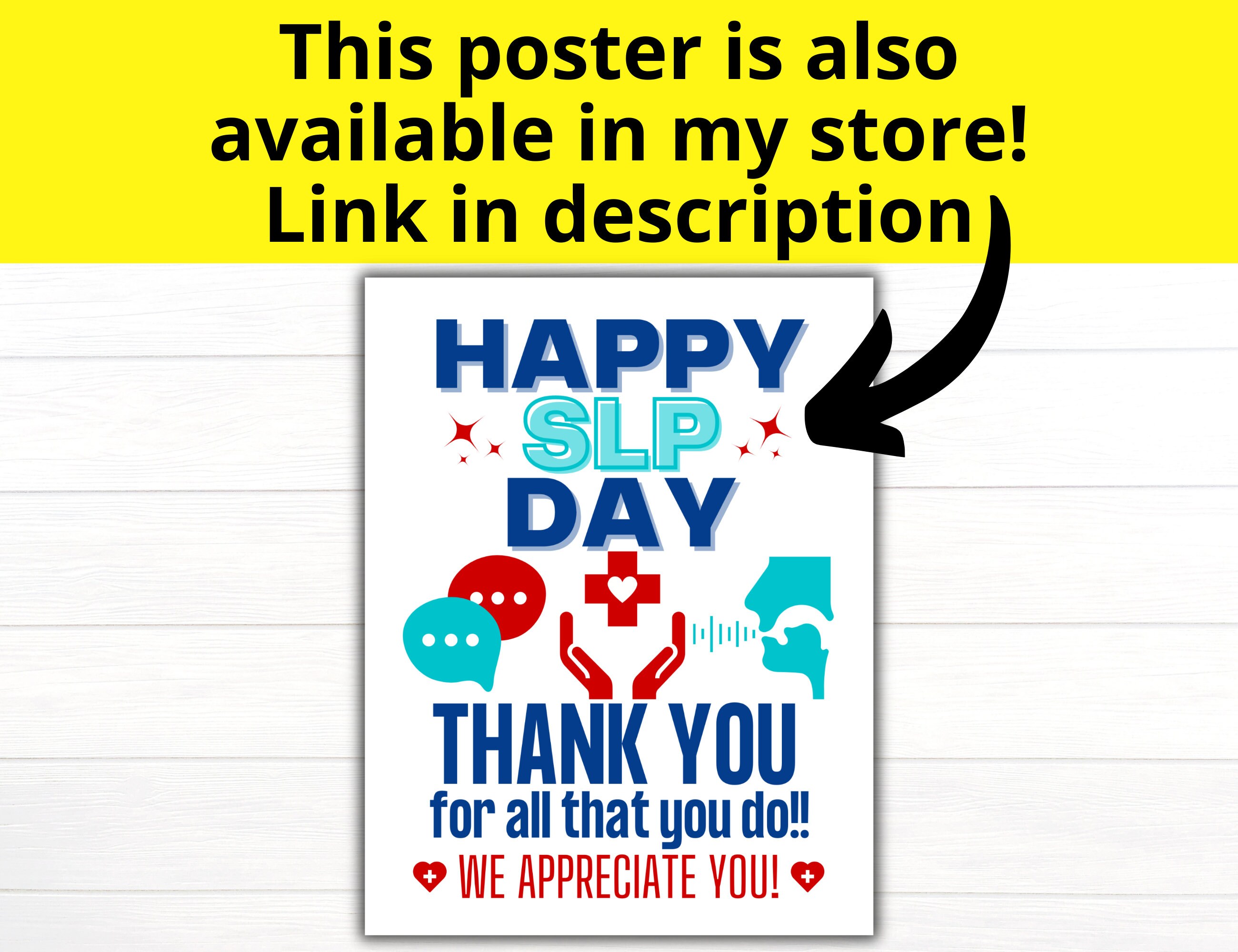 Speech Language Pathologist Printable Banner, SLP Day Sign, Speech ...