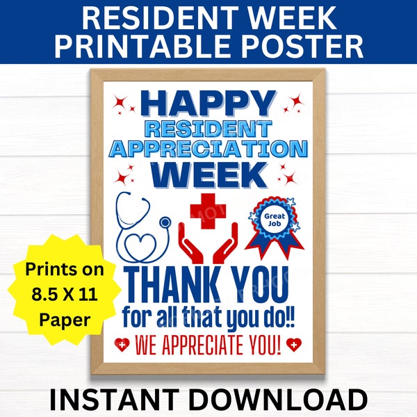 Thank a Resident Day - Etsy