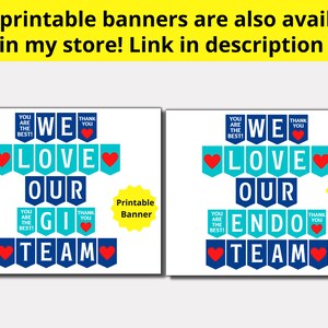 Happy GI Week Printable Banner, Gastroenterology Week, GI Nurse Gift ...