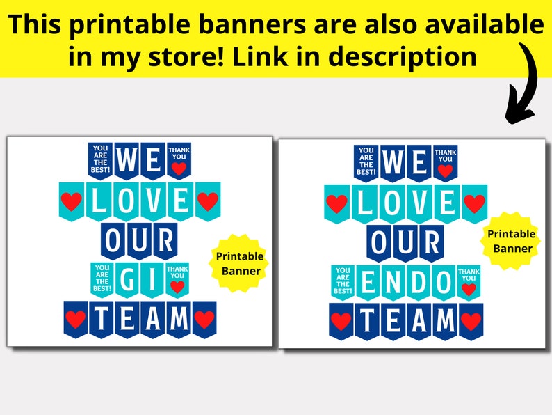 GI Week Printable Gift Tags, Gastroenterology Week, GI Nurse Gift, GI ...