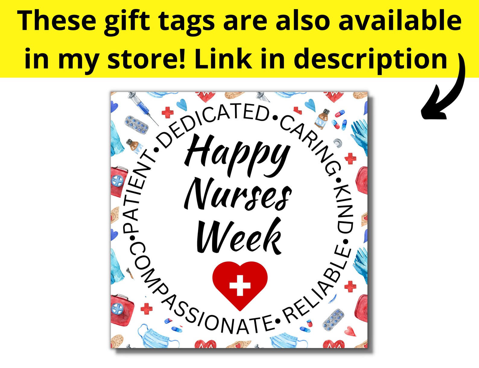 Nurses Week Printable Poster, Happy Nurses Week Sign, Nurse ...