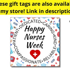 Nurses Week Printable Banner, Happy Nurses Week Sign, Nurse ...