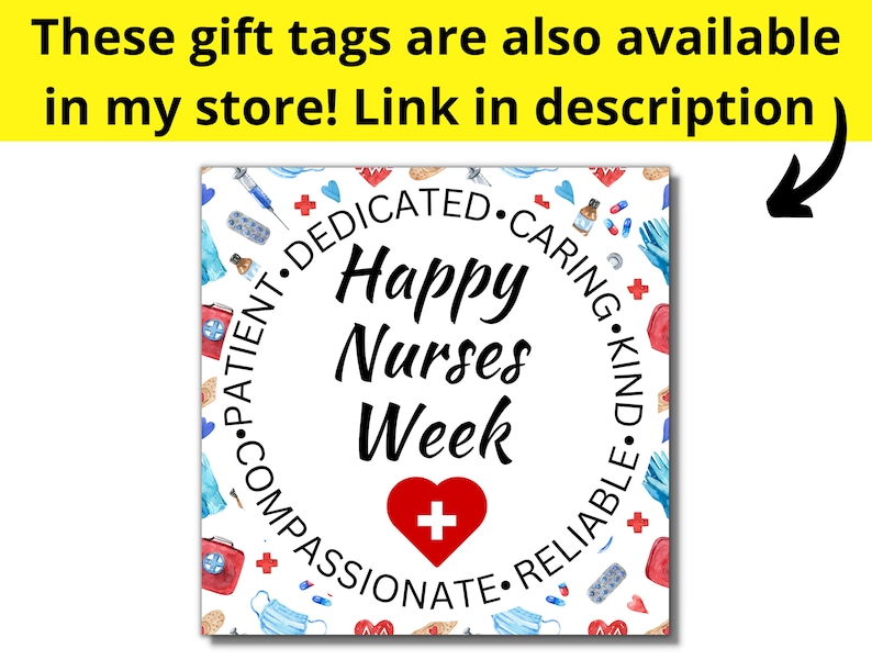 Nurses Week Printable Poster, Happy Nurses Week Sign, Nurse ...