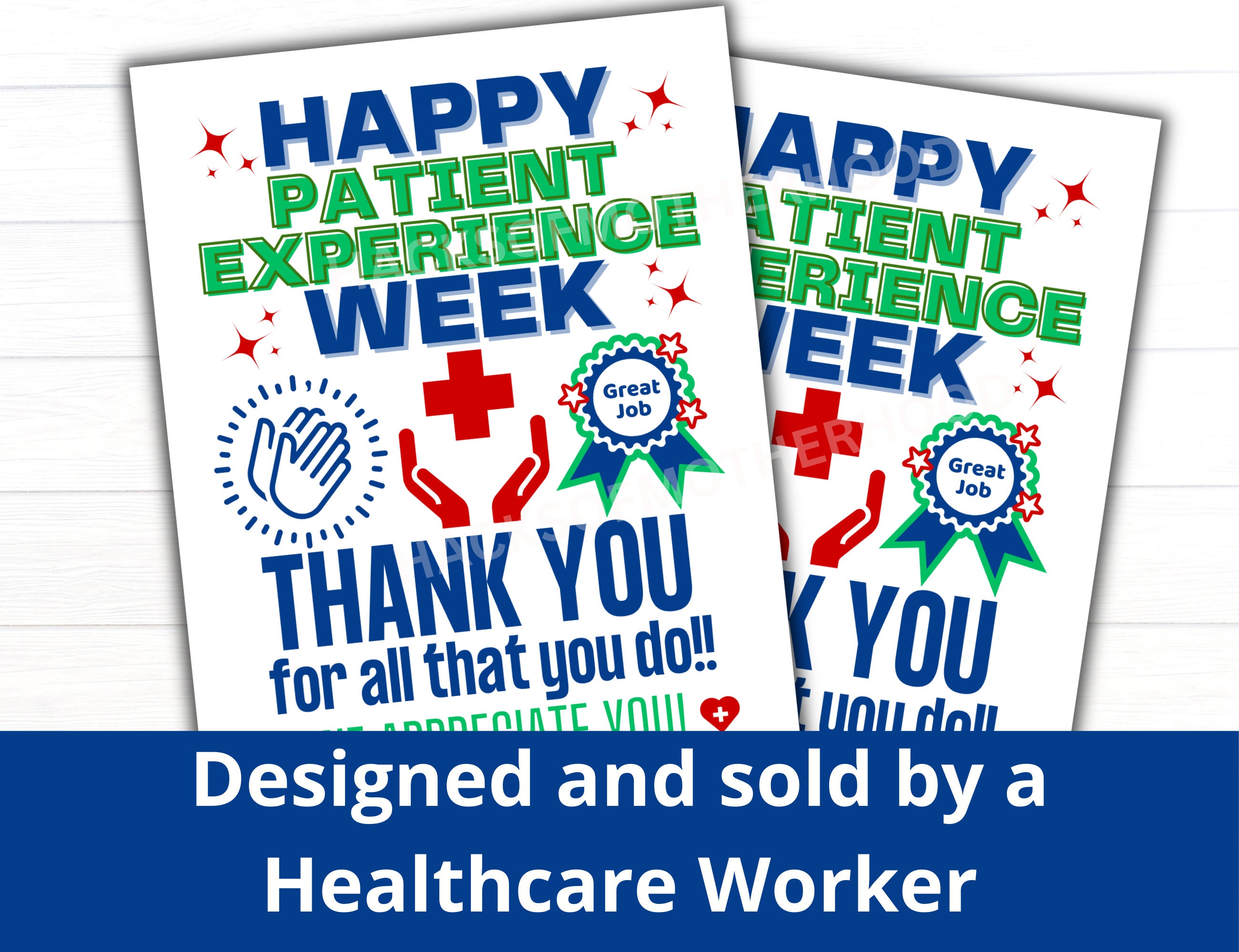 Patient Experience Week Printable Poster, PX Experience, Healthcare ...