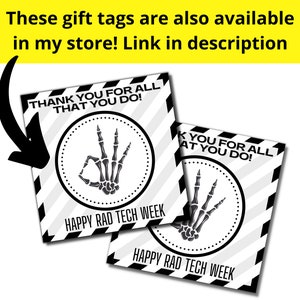 Rad Tech Week Printable Sign, Radiologic Tech Week Banner, Rad Tech ...