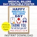 Respiratory Care Week Printable Banner, Happy Respiratory Therapist ...