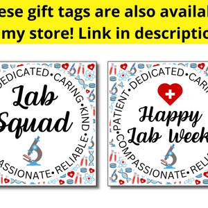 Lab Week Printable Poster, Medical Laboratory Professionals Week Poster ...