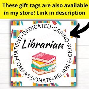 School Librarian Day Printable Banner, School Librarian Week Sign ...