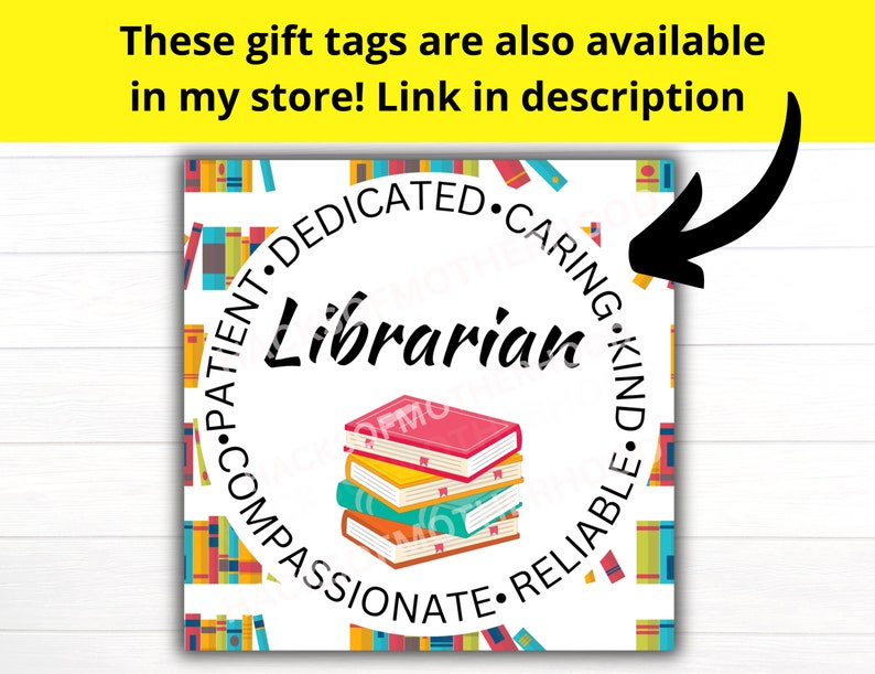 School Librarian Day Printable Banner, School Librarian Week Sign ...