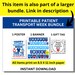 Patient Transport Week Printable Banner, Happy Patient Transporter Week ...