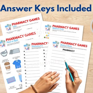 Pharmacy Week Printable Bundle, Pharmacy Week Gift, Pharmacist ...