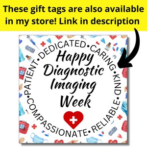 Diagnostic Imaging Week Printable Sign, Diagnostic Imaging Week Banner ...