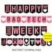 Radiologic Tech Week Printable Sign, Radiology Tech Week Banner, Rad ...