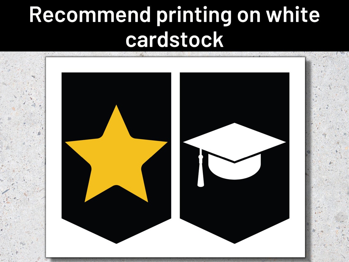 Happy Graduation Printable Banner, Happy Graduation Sign, Graduation ...