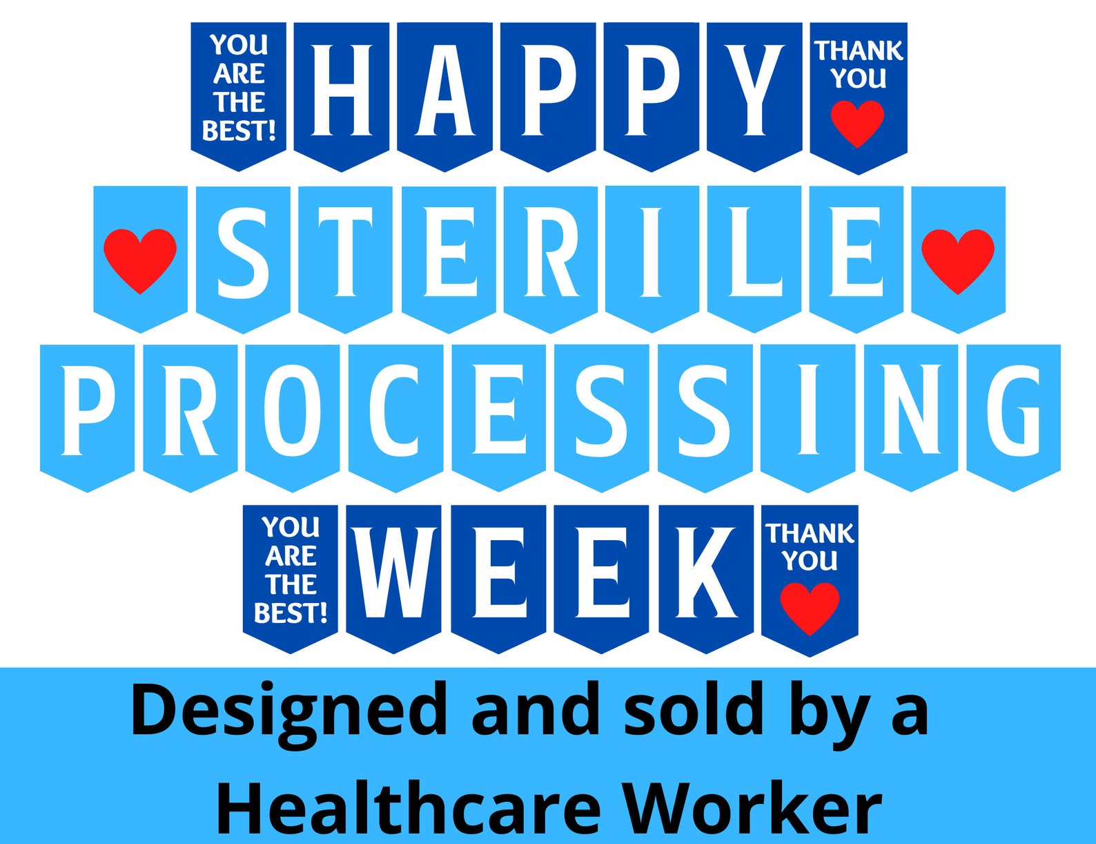 Sterile Processing Week Printable Sign SPD Week Central - Etsy