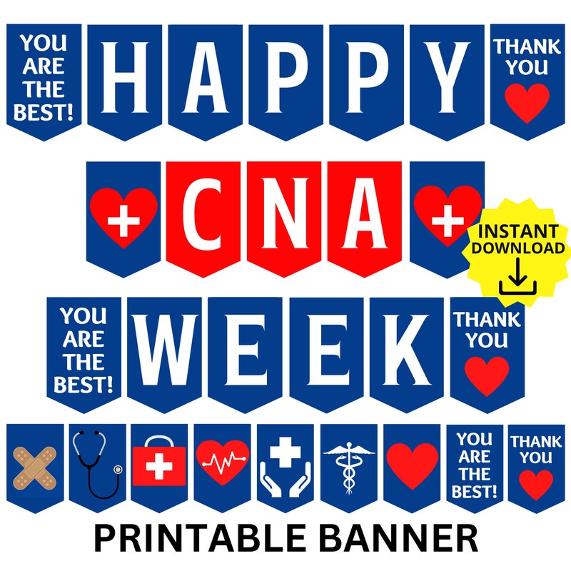 Cna Week Banner - Etsy