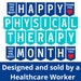 Physical Therapy Month Printable Banner, Happy PT Month, Physical ...