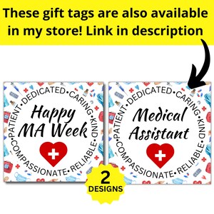 Medical Assistant Week Printable Banner, Happy MA Week Sign, Medical ...