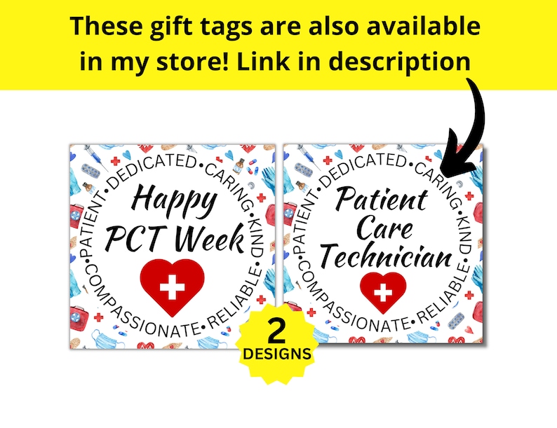 Patient Care Technician Week Printable Banner, Happy PCT Week Sign, PCT ...