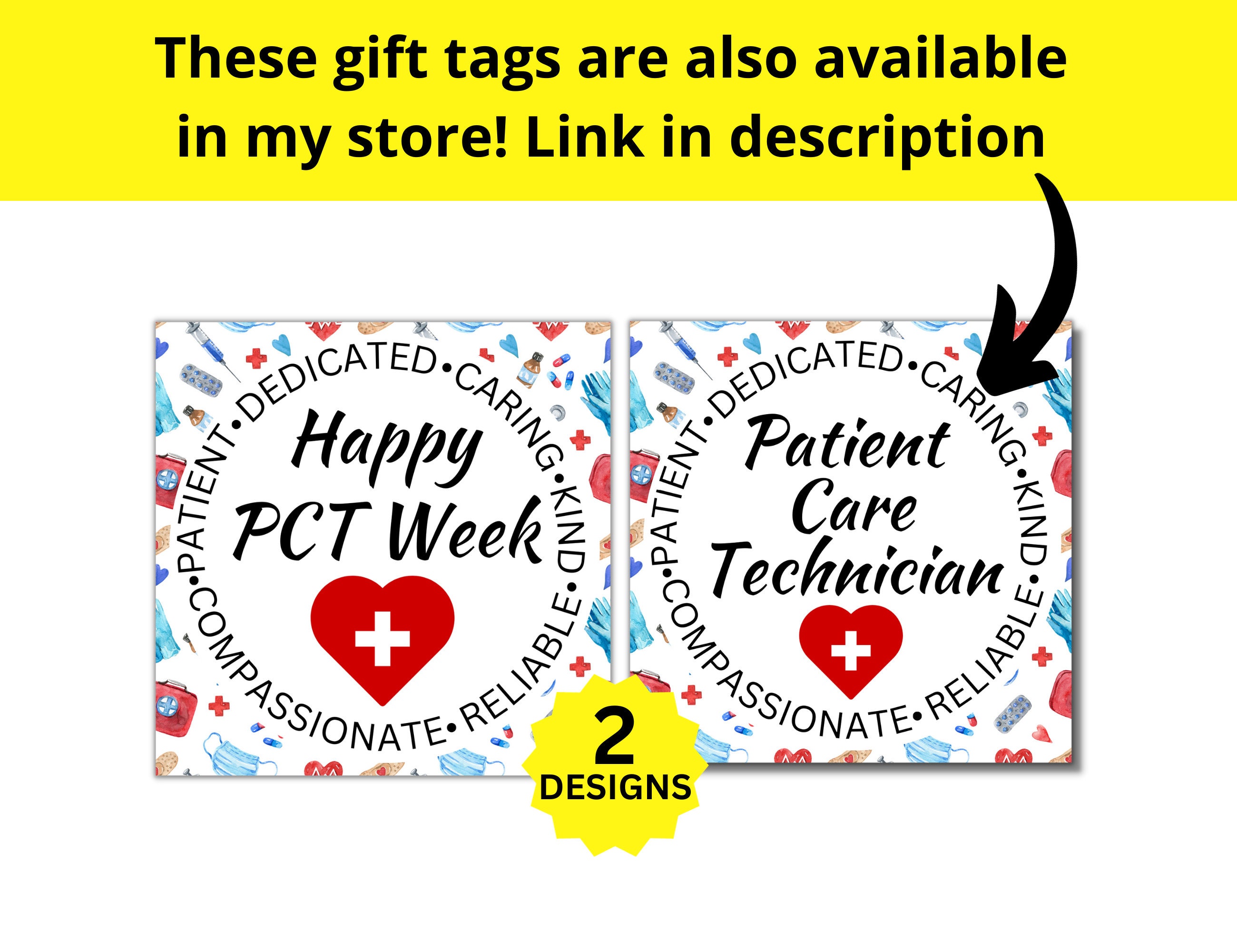 Patient Care Technician Week Printable Banner, Happy PCT Week Sign, PCT ...